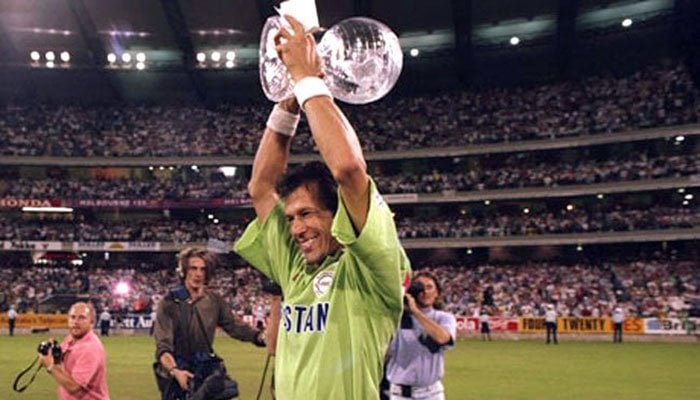 Cricket fraternity celebrates 28th anniversary of Pakistan's 1992 World ...