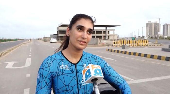 Pakistani cyclist Asma Jan sets sight on achieving grandfather's dream ...