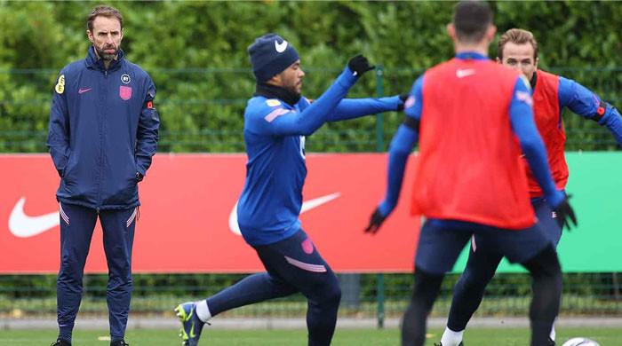 England football team's 25-member squad for two friendly matches ...