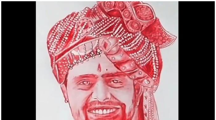 WATCH: Heart warming sketch of Babar Azam by his die-heart fan ...