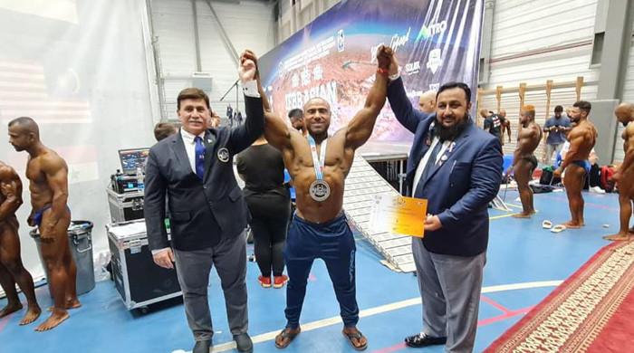 Pakistani bodybuilders win medals on day 1 of Asian Bodybuilding ...