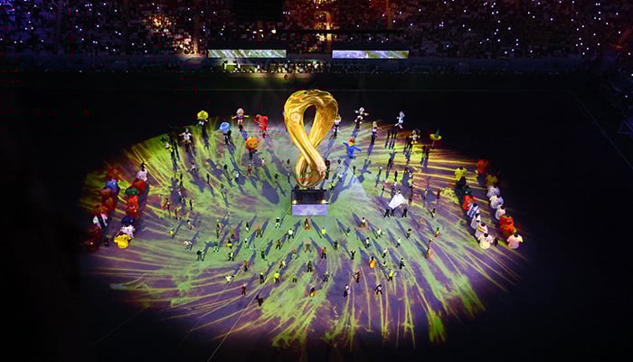 FIFA World Cup 2022 kicks off with glittering opening ceremony - Football - geosuper.tv