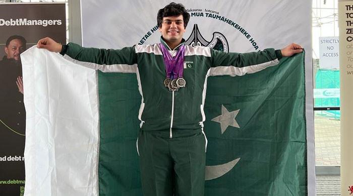 Pakistan's Mustafa bags four silver medals in Commonwealth Powerlifting ...