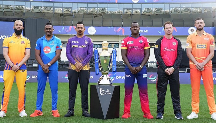 Captains reveal trophy of ILT20 - Cricket Leagues - geosuper.tv