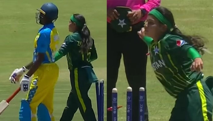 WATCH: Pakistan's Zaib-un-Nisa uses Mankad method to run-out Rwanda ...