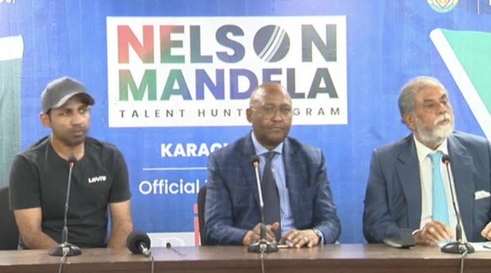 Sarfaraz Ahmed becomes ambassador of Nelson Mandela Talent Hunt Program ...