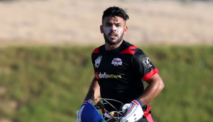 Usman Khan scores double hundred in Emirates D50 - Cricket - geosuper.tv