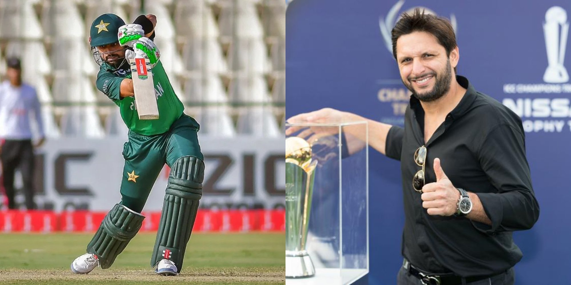 Shahid Afridi compliments Babar Azam’s cover drive - International ...