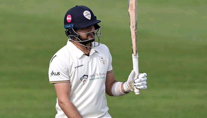 Haider Ali scores century for Derbyshire - Cricket - geosuper.tv