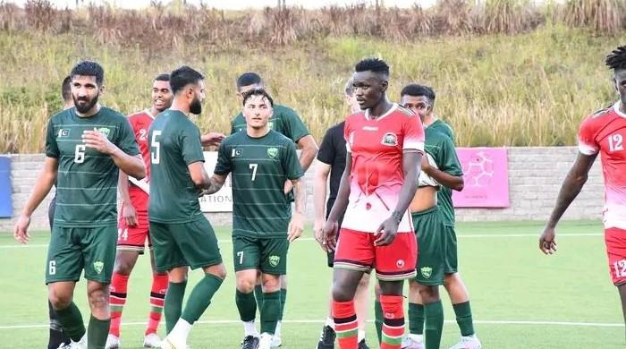 Pakistan lose to Kenya in four-nation cup - Football - geosuper.tv
