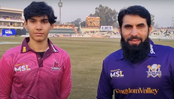 Misbah gives full credit to Lahore Qalandars for improvement in his son - Cricket - geosuper.tv