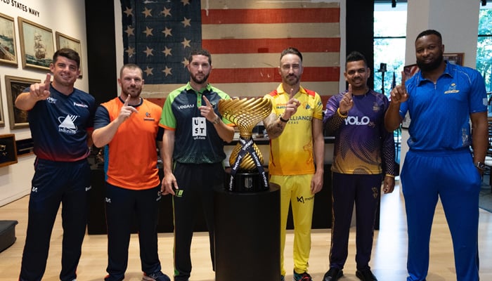Major League Cricket's trophy unveiled - Cricket Leagues - geosuper.tv