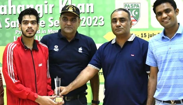 Army's Anas Ali wins Jahangir Khan PSA Satellite Squash Series - Other ...