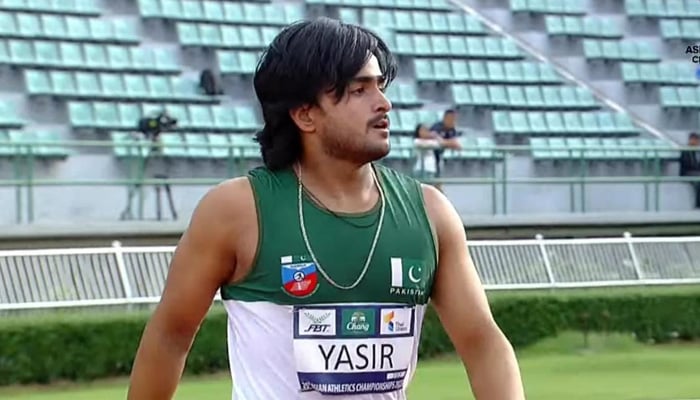Pakistan’s Javelin Thrower Yasir wins bronze medal at Asian Athletics ...