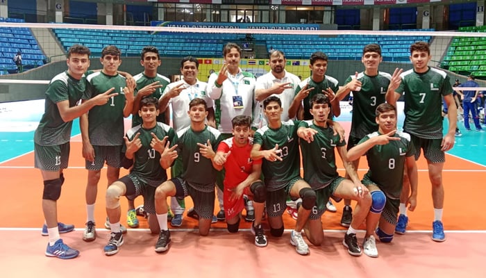 Pakistan make winning start in Asian U16 Volleyball Championship ...