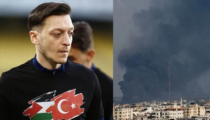'Stop the war': Mesut Ozil shows his support for Palestine - Football ...