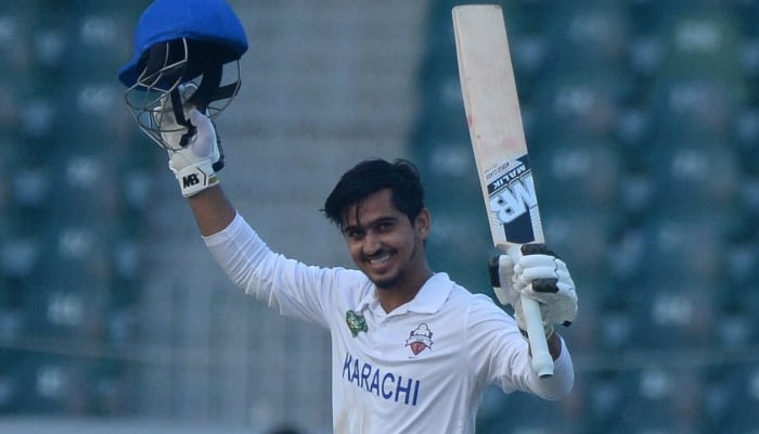 WATCH: Saim Ayub hits double century in QeA Trophy final - Domestic ...