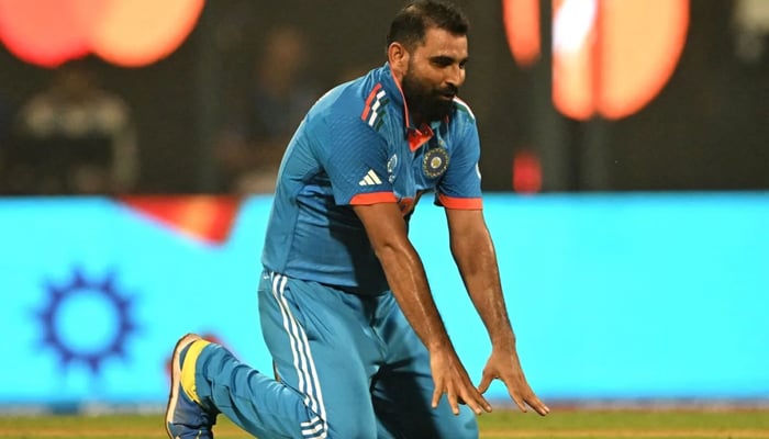WATCH: Mohammed Shami avoids 'Sajda' after bagging fifer against Sri ...