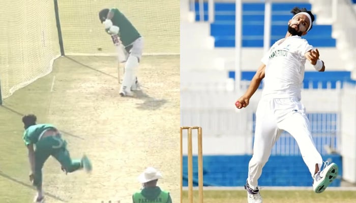 WATCH: Pakistan Test batters challenged by pacer Kashif Ali in training ...