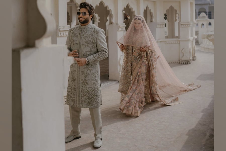 Imam-ul-Haq, Anmol Mehmood's nikkah ceremony in pictures ...