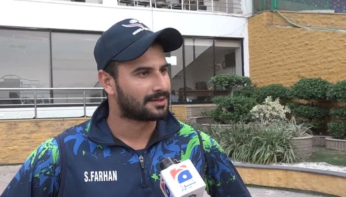 Sahibzada Farhan upbeat ahead of NZ T20Is, reveals advice from Iftikhar ...