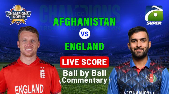 Afghanistan vs England Live Score, Champions Trophy 2025, AFG vs ENG ...