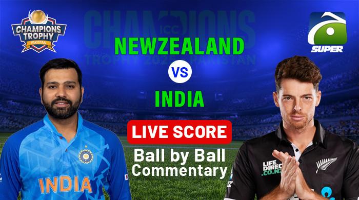 India vs New Zealand Live Score, Champions Trophy 2025, IND vs NZ today ...