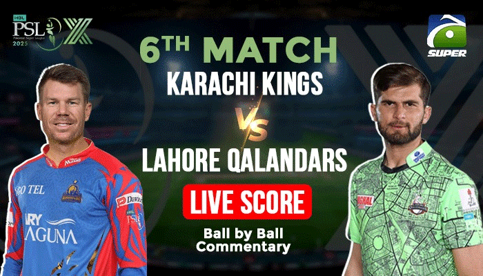 Karachi Kings vs Lahore Qalandars Live Score, PSL 10, KK vs LQ today Match 06 - Cricket Leagues ...