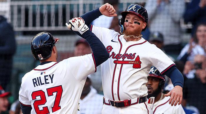 Austin Riley stars as Atlanta Braves edge past Los Angeles Dodgers ...