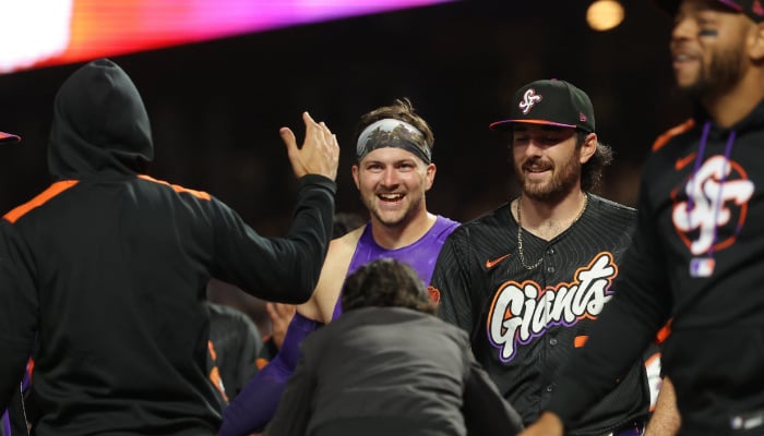 Patrick Bailey stars with three-run homer to lift Giants past Phillies ...