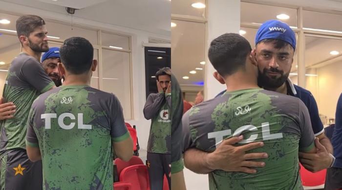 WATCH: Pakistan team offers condolence to Rashid Khan after brother’s ...