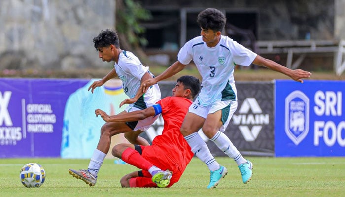 SAFF U17 Championship: Pakistan close in on semi-finals with victory ...