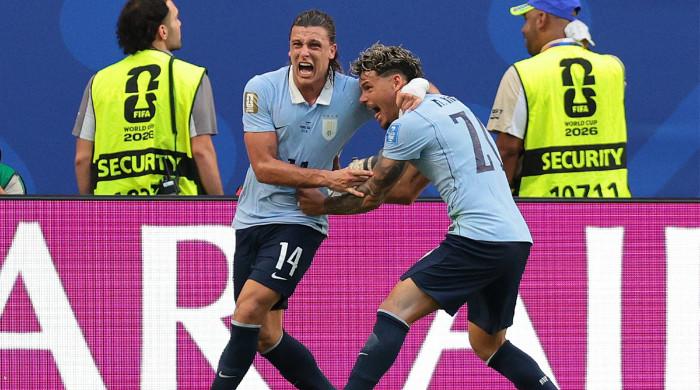 Uruguay lead Cape Verde 2-1 at halftime in World Cup clash - Football ...