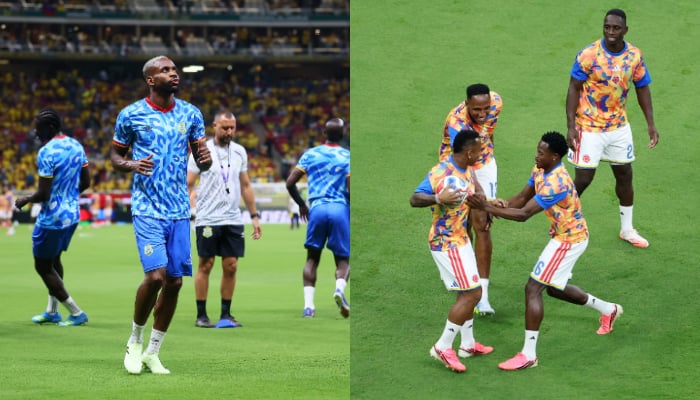 Colombia, DR Congo retain unchanged line-ups for Group K showdown ...